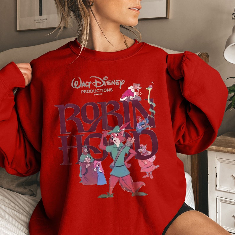 Vintage Robin Hood Shirt Disney Robin Hood Shirt Disneyland - Etsy