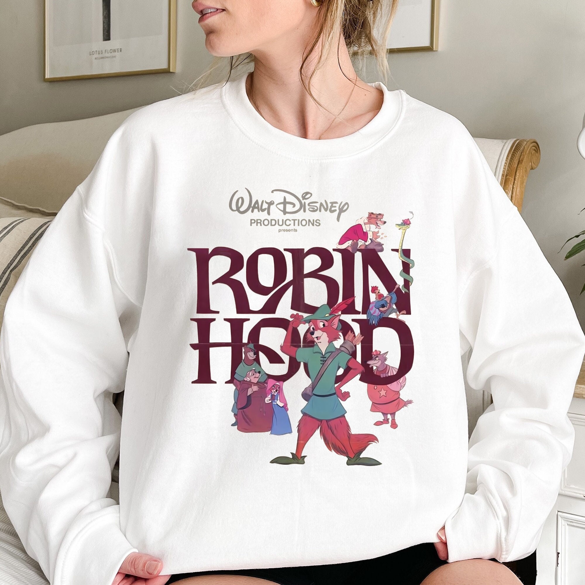 Vintage Robin Hood Shirt Disney Robin Hood Shirt Disneyland - Etsy