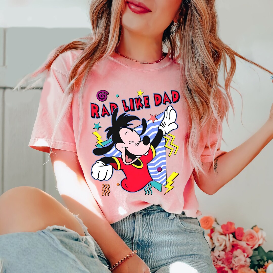 Retro 90s Max Goof Shirt Rad Like Dad Shirt Vintage - Etsy