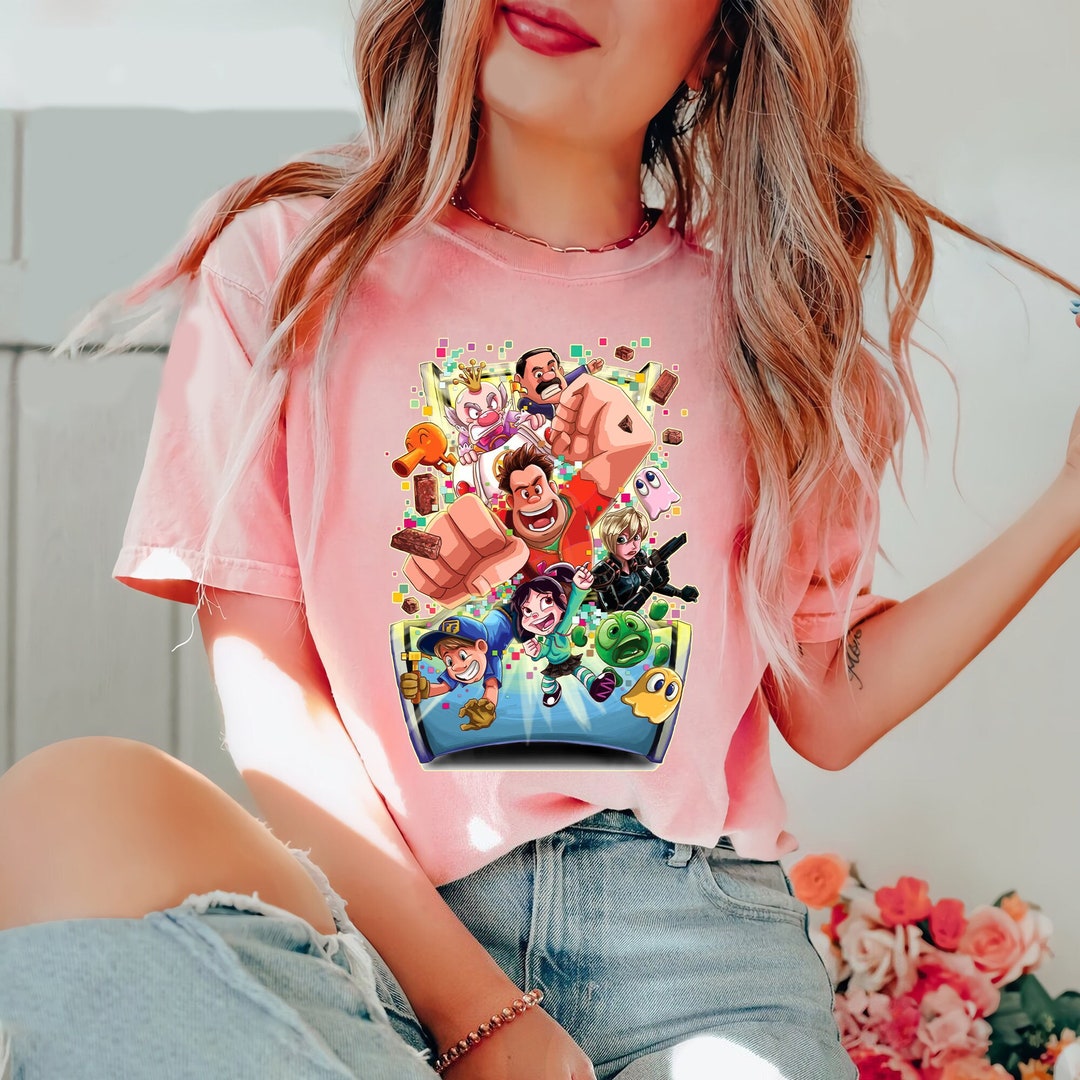 Disney Wreck It Ralph Shirt Ralph Sweatshirt Vanellope Etsy