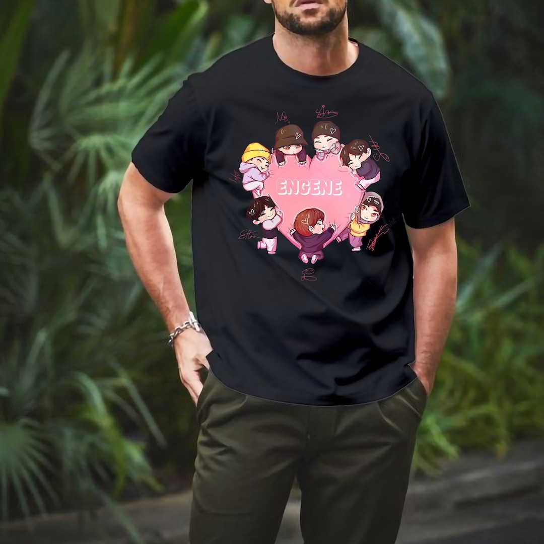 Engene Enhypen Shirt Enhypen Kpop Lover Kpop Music Black - Etsy