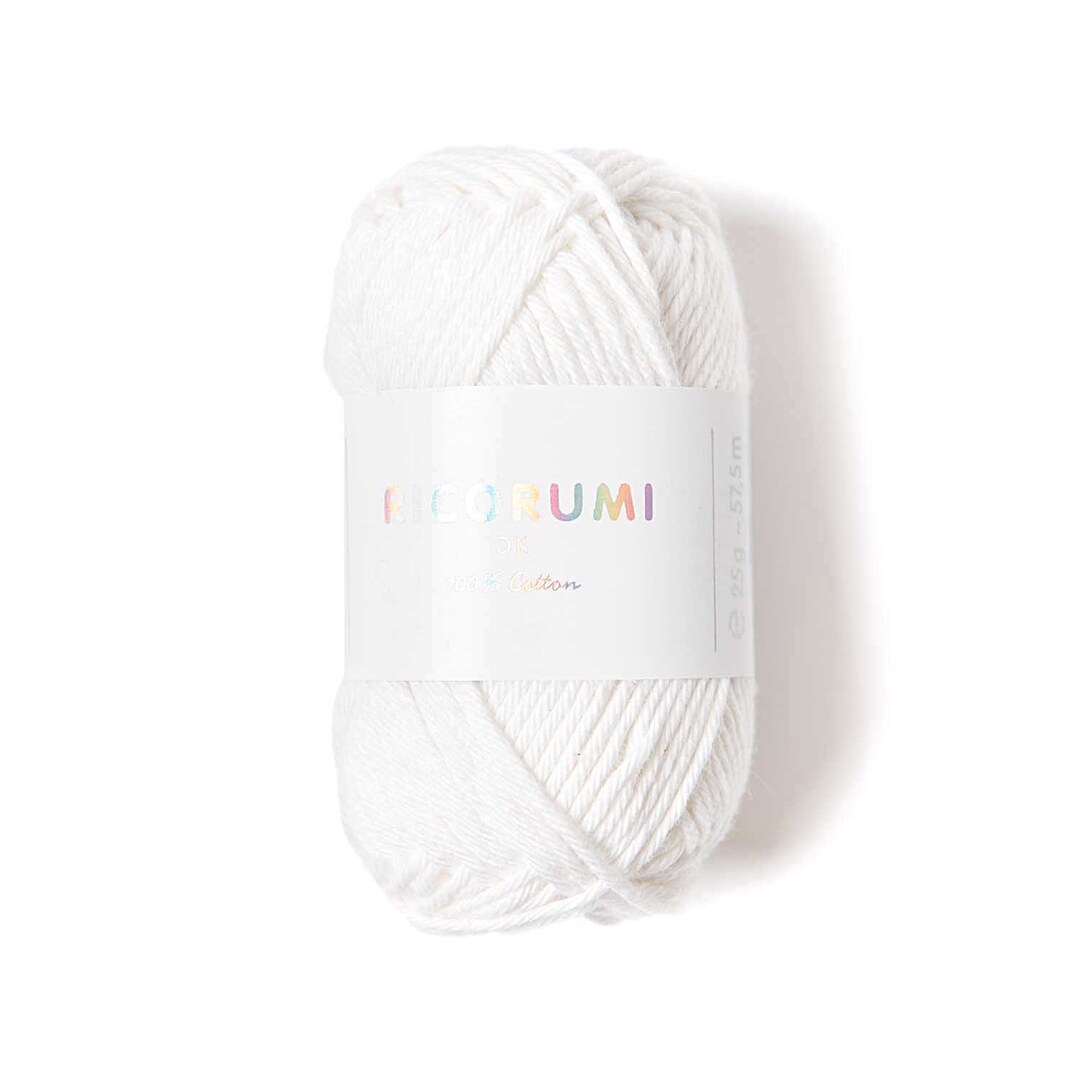 Ricorumi Dk Cotton Yarn Rico Design Creative Ricorumi Dk 001 Etsy