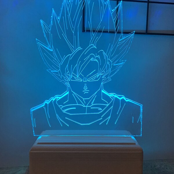Dragon Ball Z Lamp - Etsy