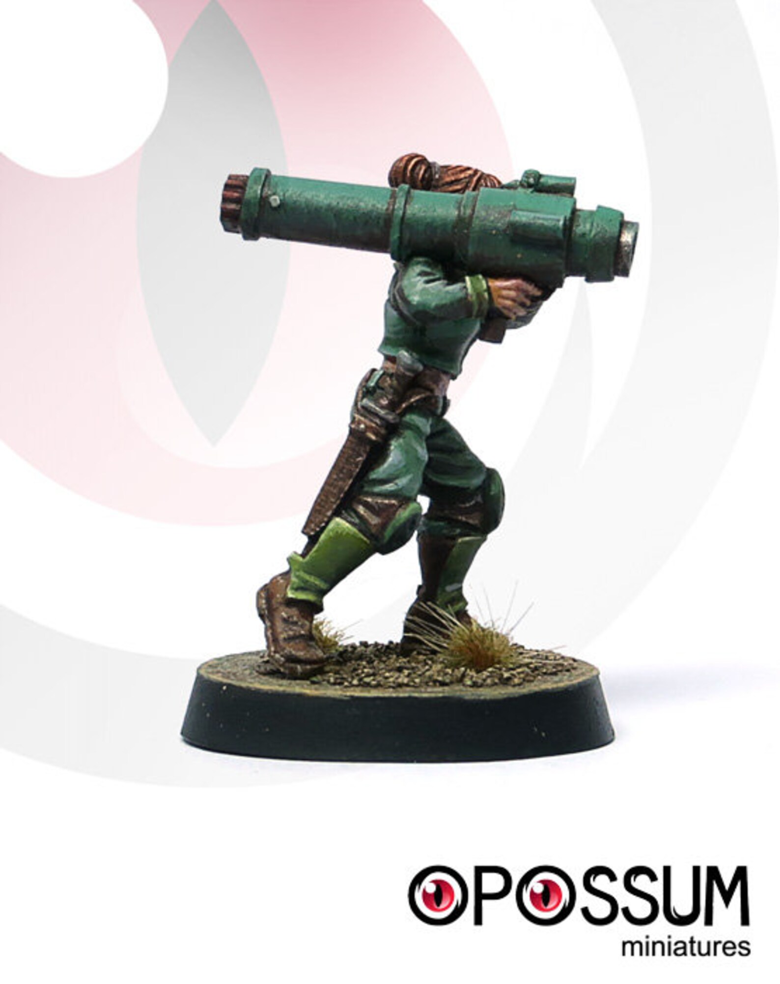 Grimdark Female Rocket Launcher Miniature 28mm - Etsy