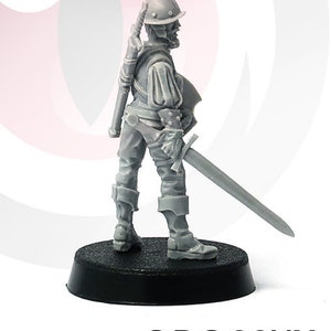 Conquistador Miniature, 28mm - Etsy