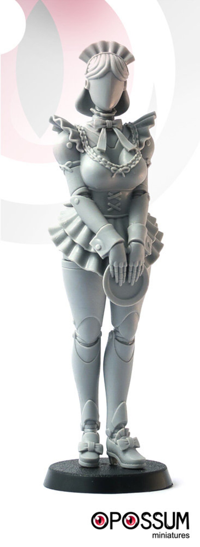 Robot Girl 90mm Resin Figure - Etsy