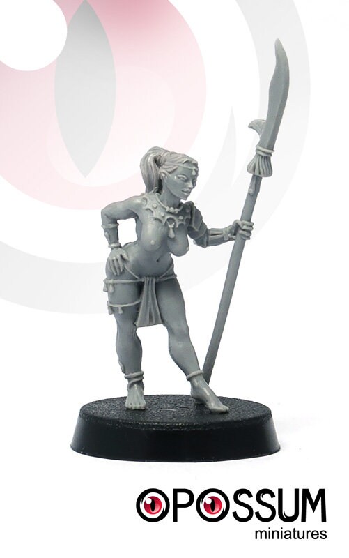Female Elf Rogue Miniature, 28mm Resin - Etsy