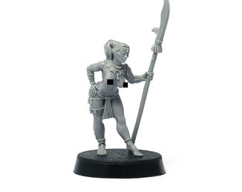 Female Elf Rogue Assassin Miniature for Dungeons and Dragons Dnd ...