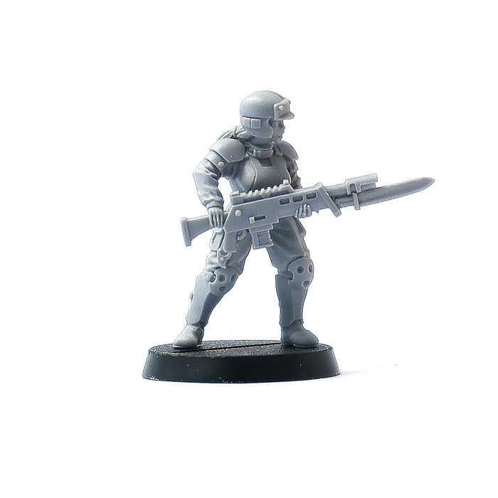 Grimdark Female Soldiers in Melee, Miniature Set, 28mm Resin Army Girls ...