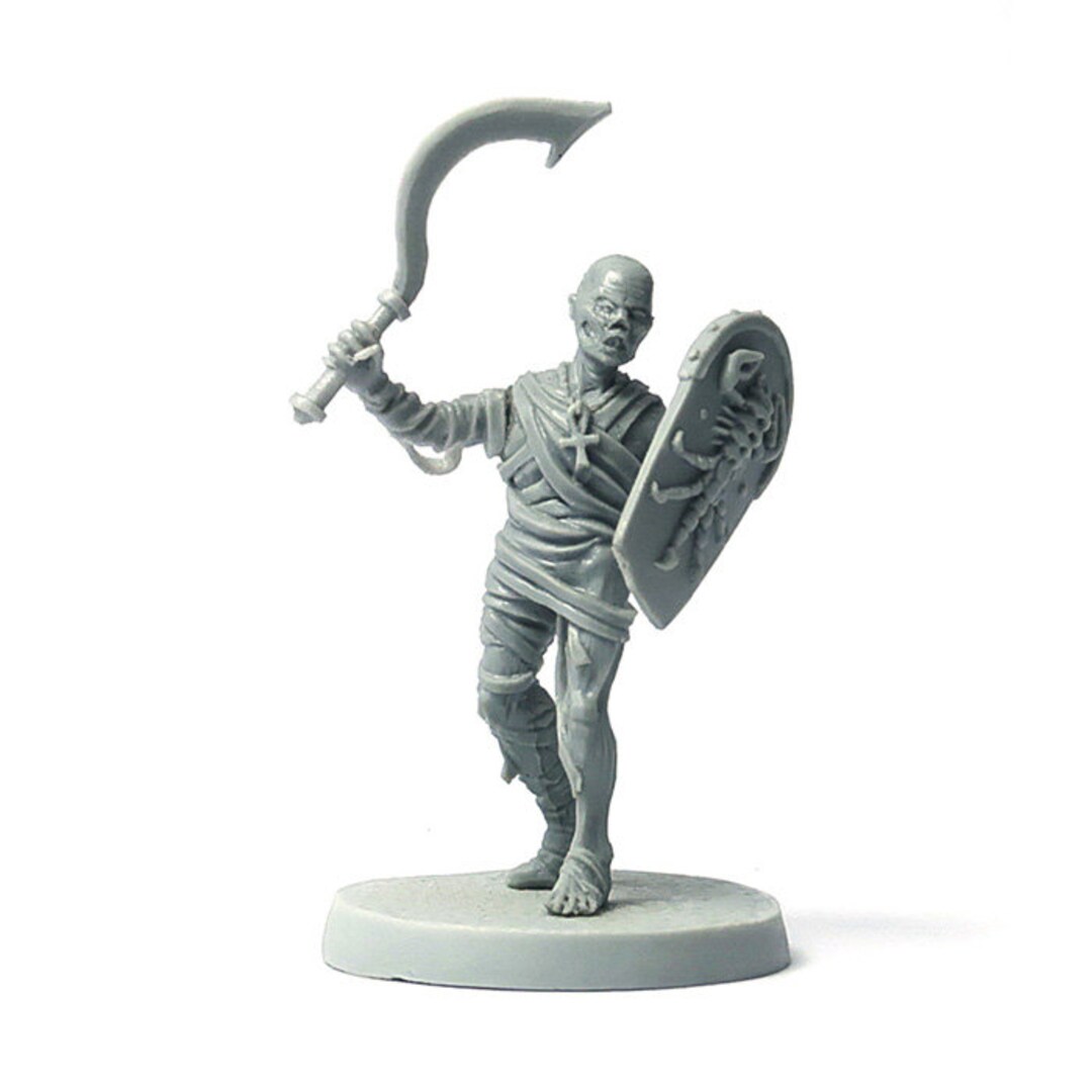 Mummy Undead Warrior Miniature, 28mm Fantasy - Etsy