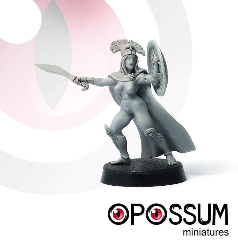 Greek Amazon Miniature, 28mm Resin - Etsy Australia