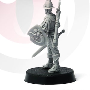 Conquistador Miniature, 28mm - Etsy