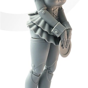 Robot Girl, 90mm Resin Figure - Etsy