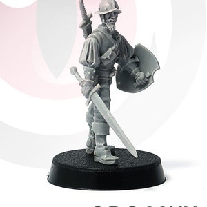 Conquistador Miniature, 28mm - Etsy