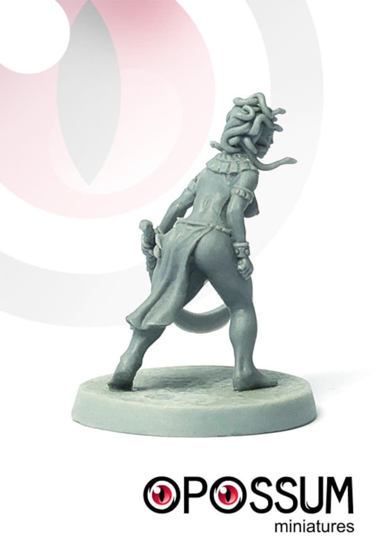Medusa Miniature, 28mm Resin - Etsy