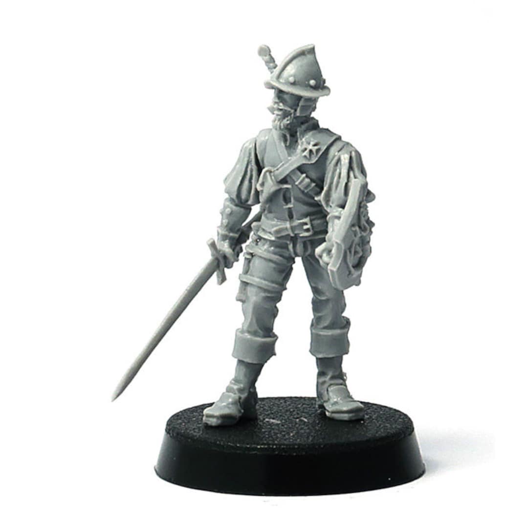 Conquistador Miniature, 28mm - Etsy