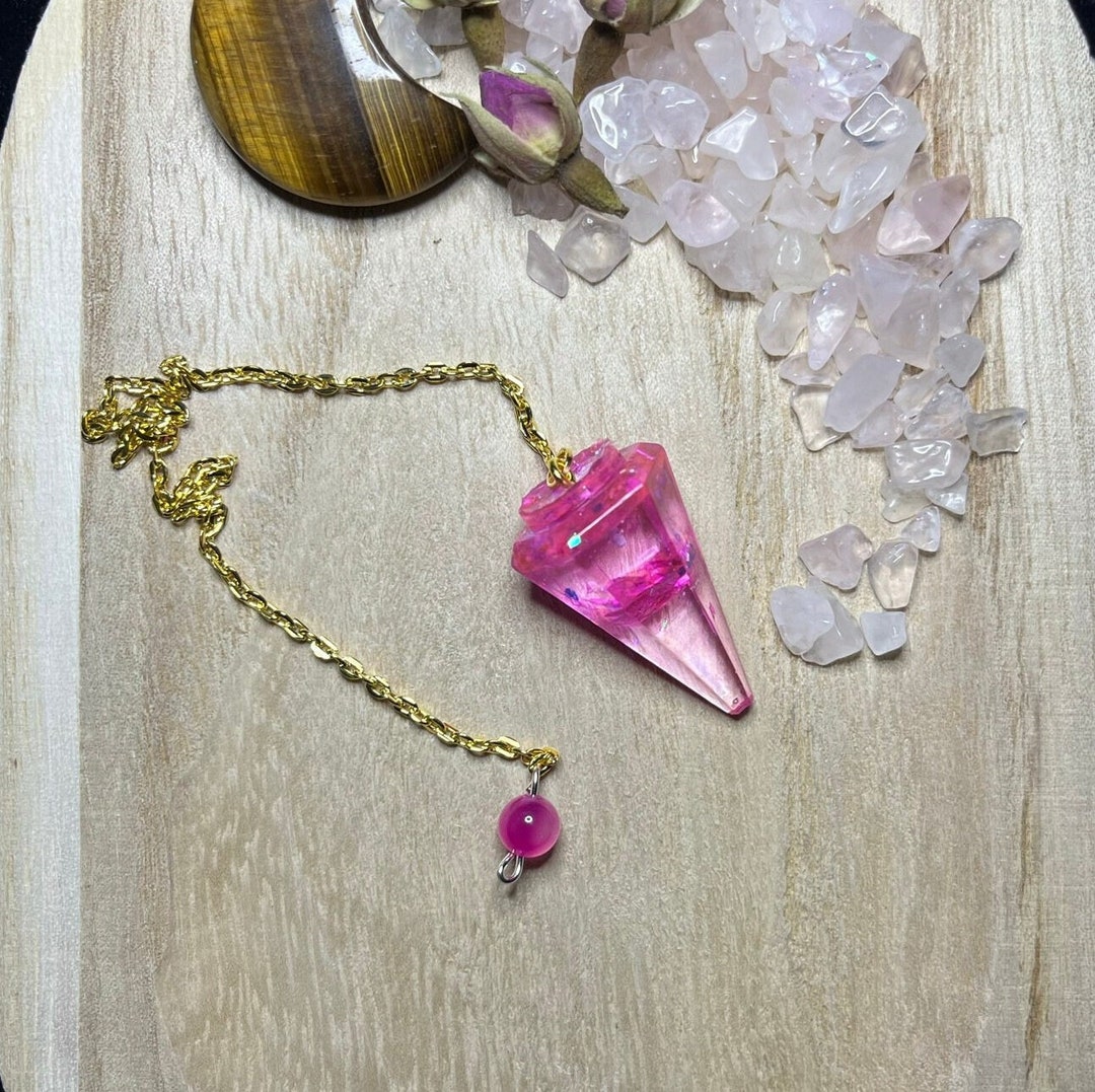 Resin Pendulum - Etsy