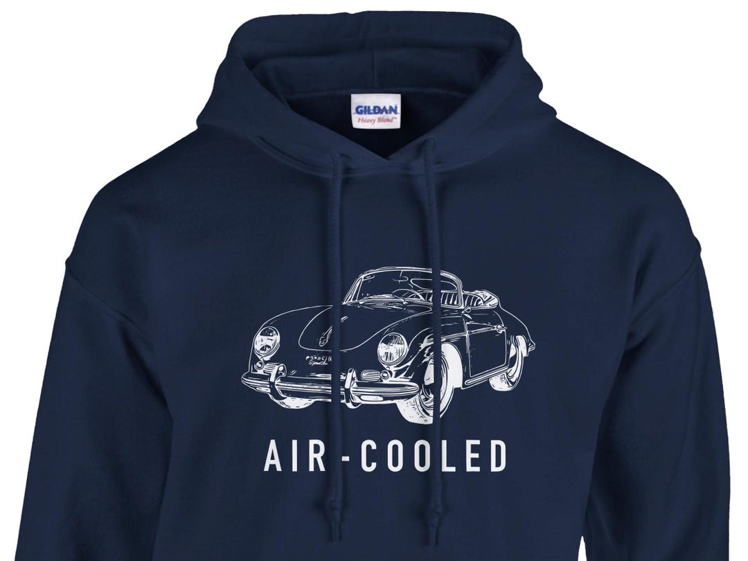 Car Hoodie for Porsche Speedster Fans, Air Cooled German Classic Car ...
