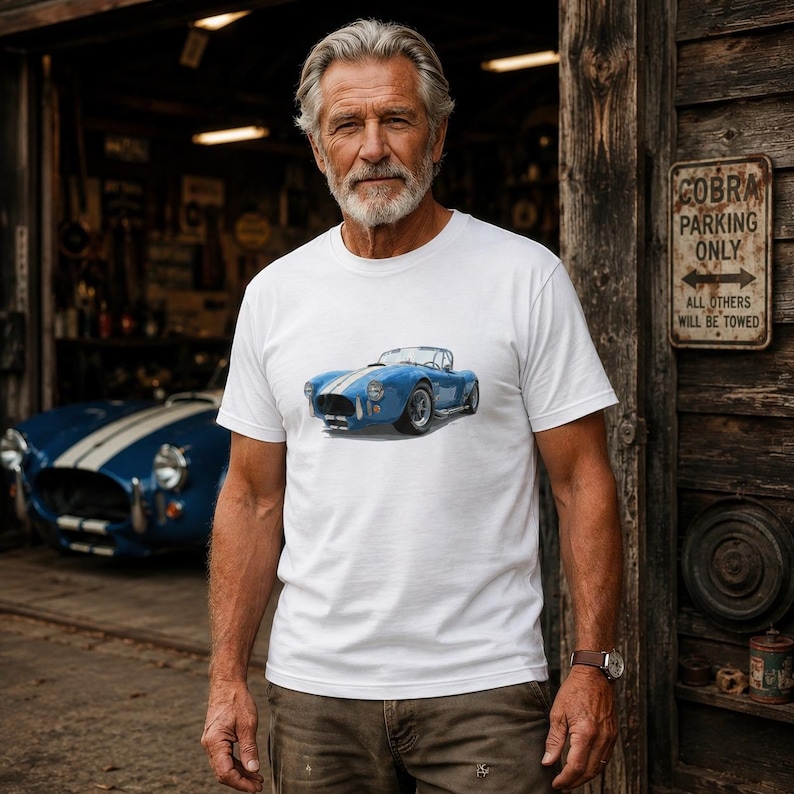 T-shirt for Cobra Fans | American Muscle Car | Classic V8 Roadster T ...