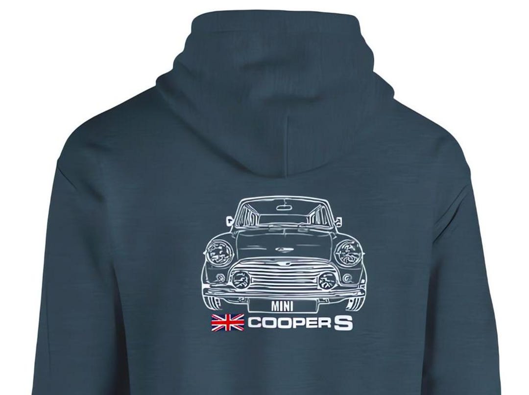 Print on Back Mini Cooper Hoodie Classic Unisex Pullover Hoodie - Etsy