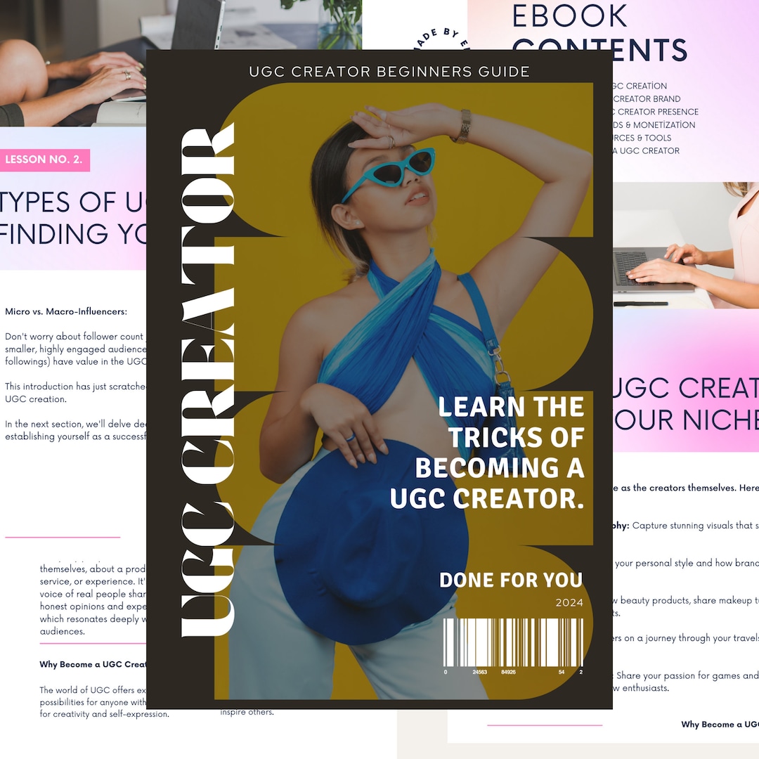 UGC Guide, UGC Content Guide for Beginners, Master Resell Rights ...