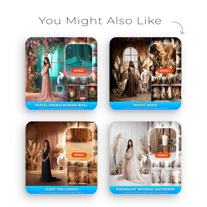 Studio Backdrop Overlays, Black Paneled Wall Digital Backdrops, Fine ...