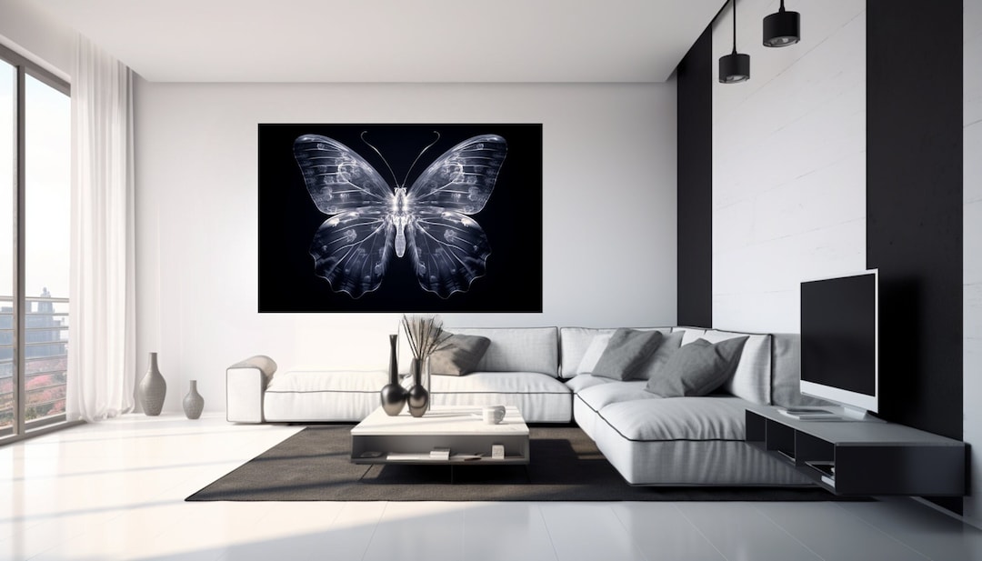 Translucent Butterfly, X-ray Digital Print, Butterfly Art Work - Etsy