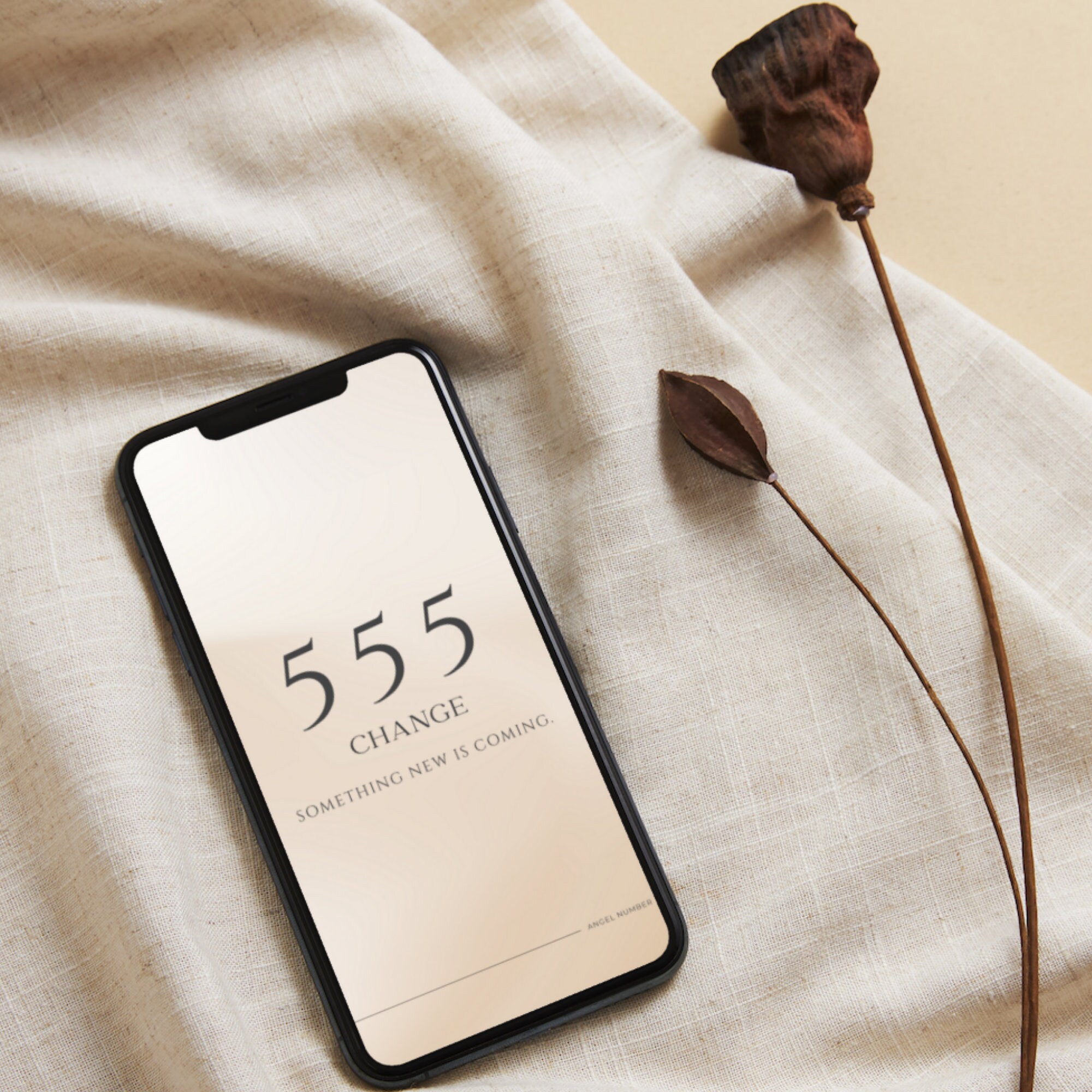 Angel Numbers Phone Wallpaper Aesthetic, Law of Attraction ...