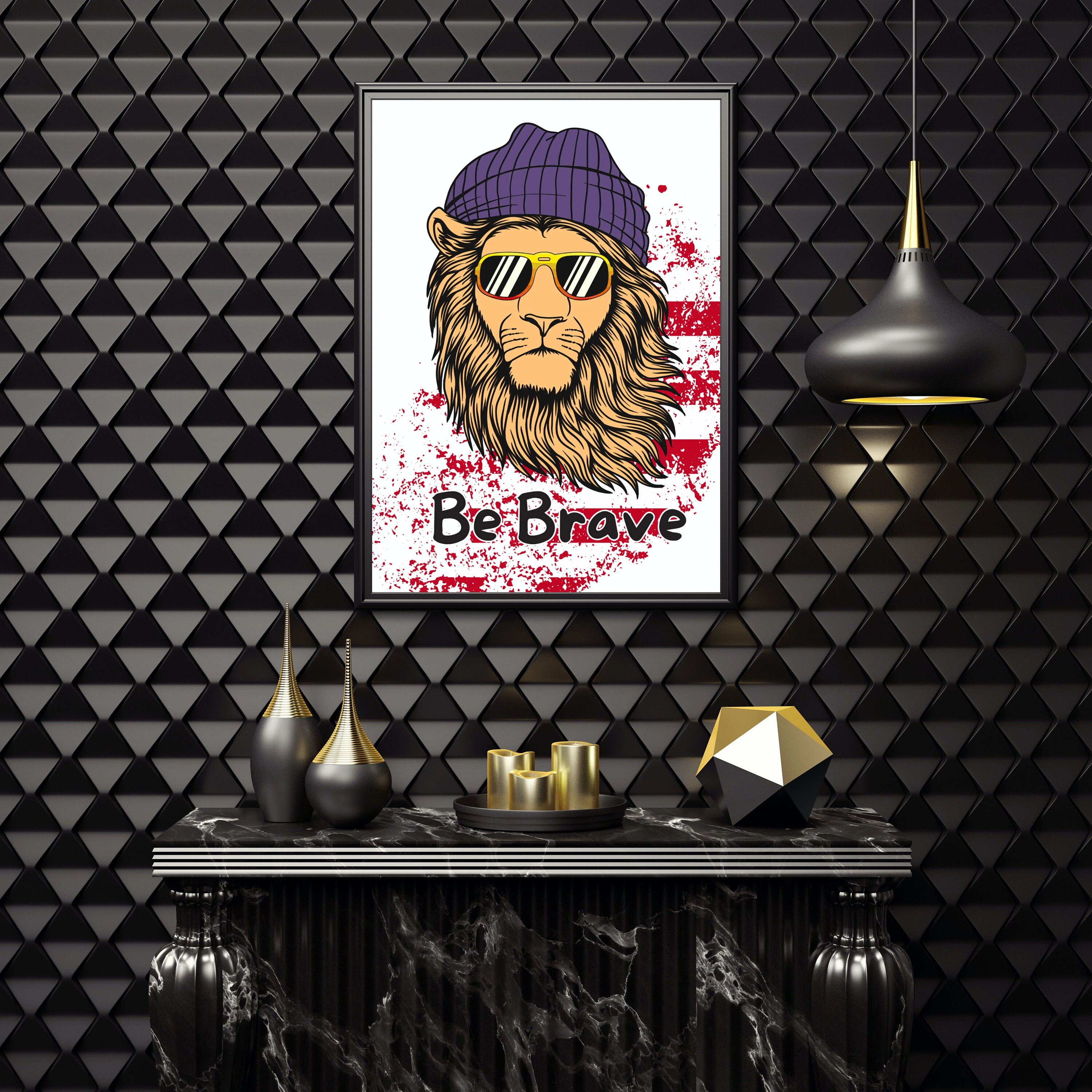 Be Brave' Designs for Every Medium, SVG, PNG, Pdf, Ai, Jpg. Print It on ...