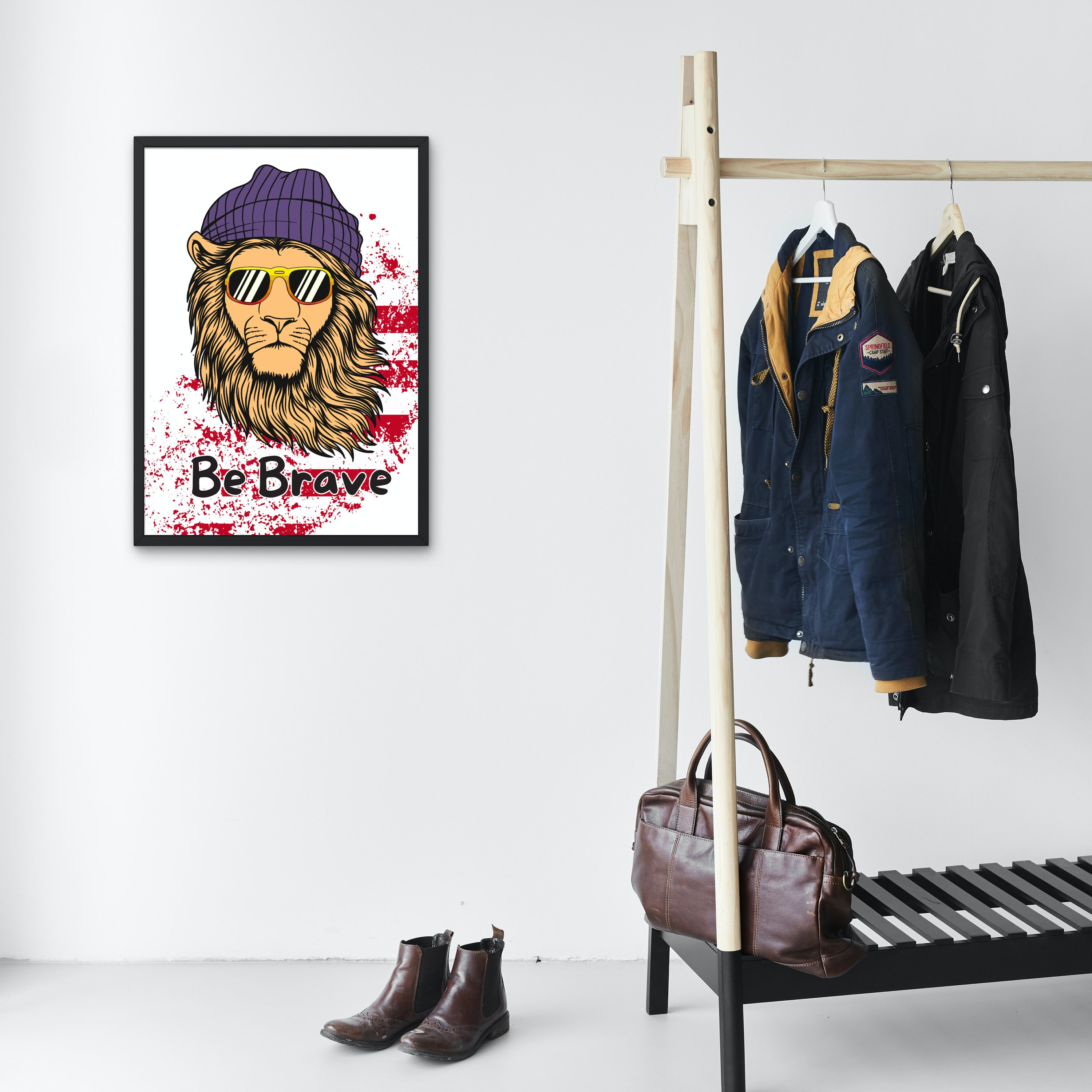 Be Brave' Designs for Every Medium, SVG, PNG, Pdf, Ai, Jpg. Print It on ...