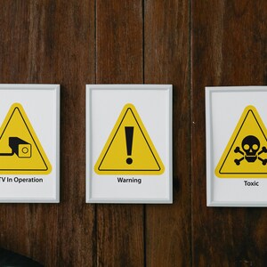 Safety Warning Signs, Safety Signs Svg, Warning Signs Svg, Pdf, Jpg, Ai ...