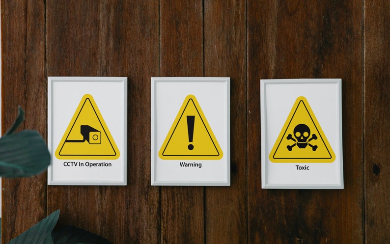 Safety Warning Signs, Safety Signs Svg, Warning Signs Svg, Pdf, Jpg, Ai ...