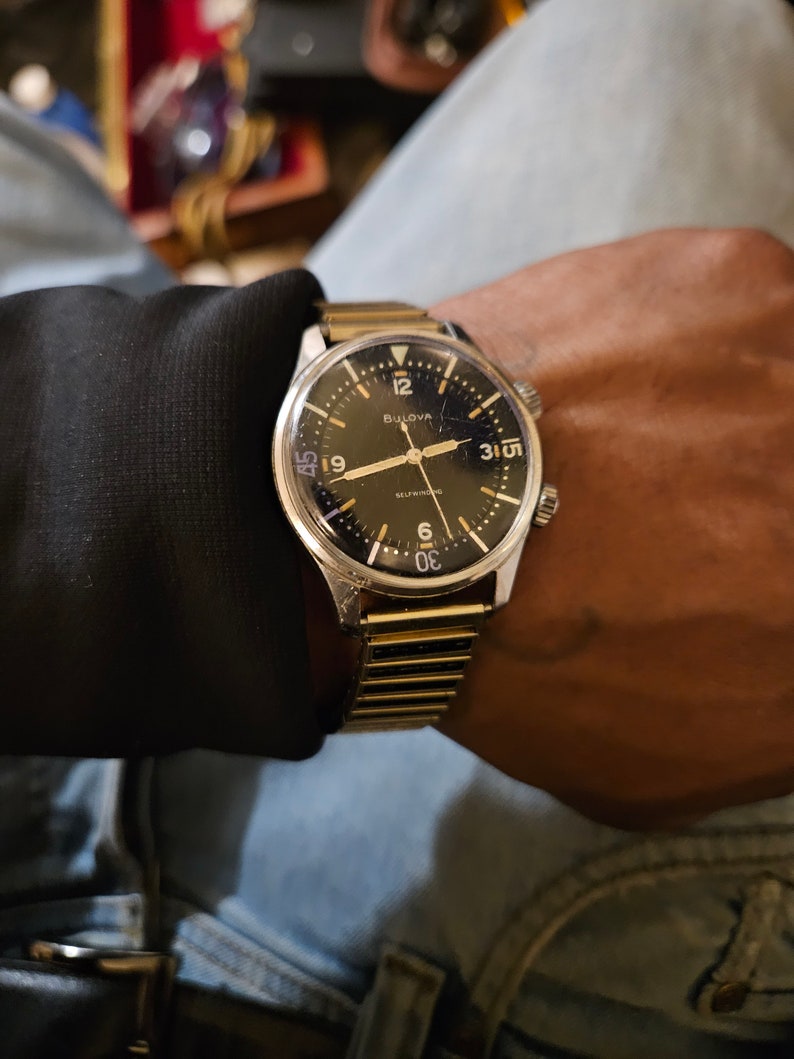 Vintage Bulova 1962 Super Compressor - Etsy