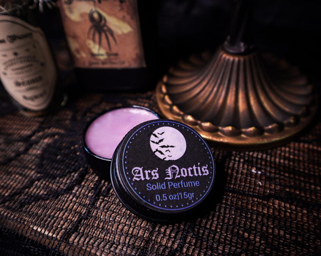 Gothic Solid Perfume, Spooky Tobacco & Incense Scent, Unisex Witchy ...