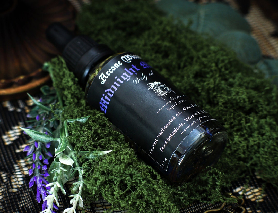 Midnight Magick/ Gothic Self-care Potion, Organic Frankincense and ...