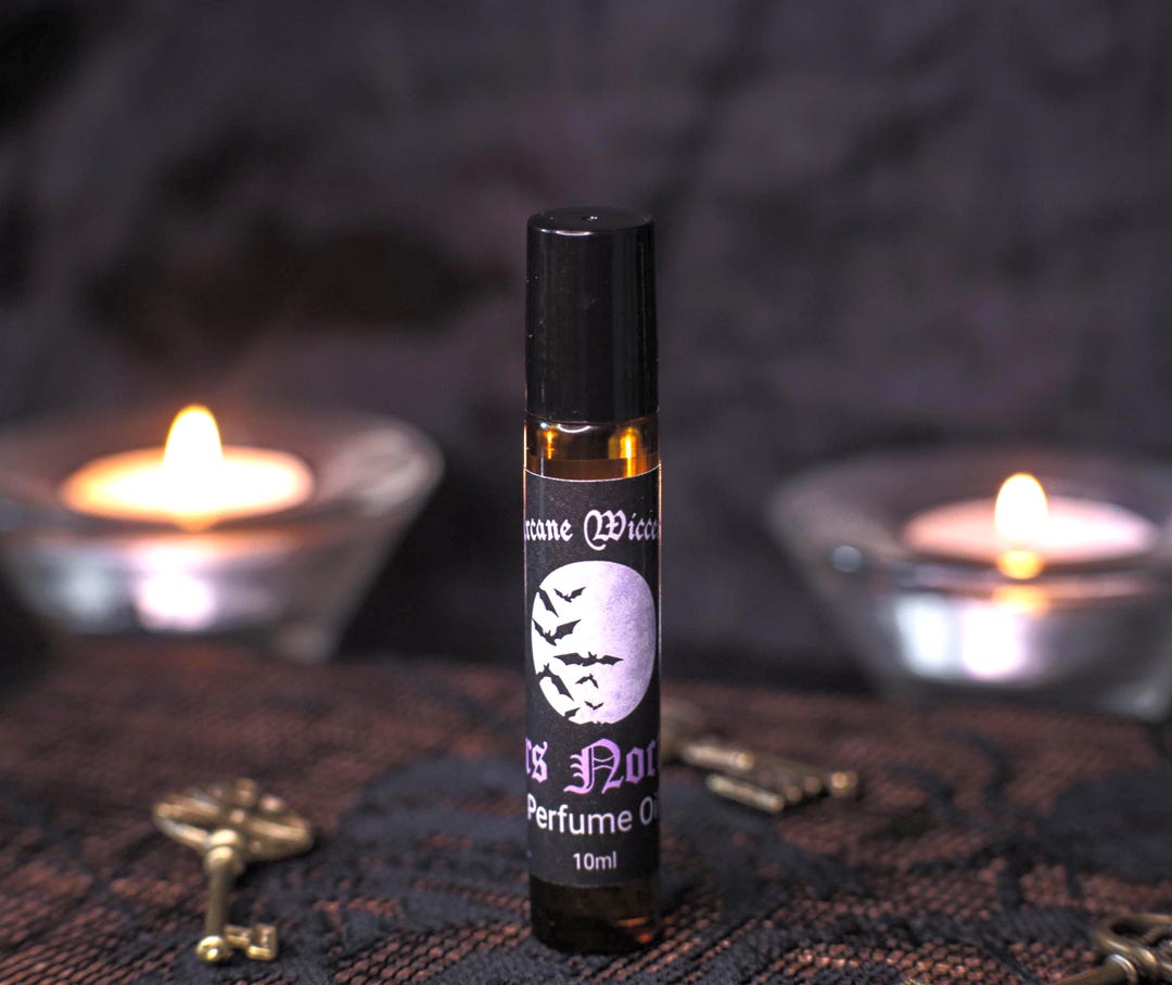 Gothic Perfume Oil, Spooky Tobacco & Incense Scent, Unisex Witchy ...