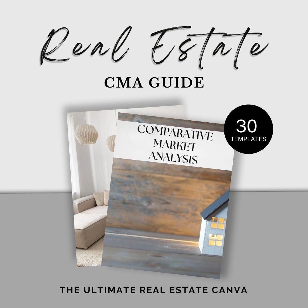 Comparable Market Analysis, Real Estate CMA, CMA Packet, Realtor CMA ...