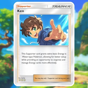 Custom Fakemon Card, Fakemon TCG Card Commission, Custom Pet Portrait ...