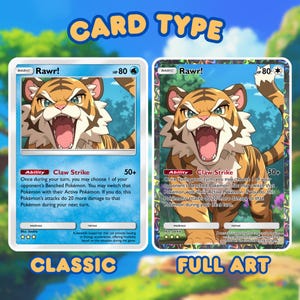 Custom Fakemon Card, Fakemon TCG Card Commission, Custom Pet Portrait ...