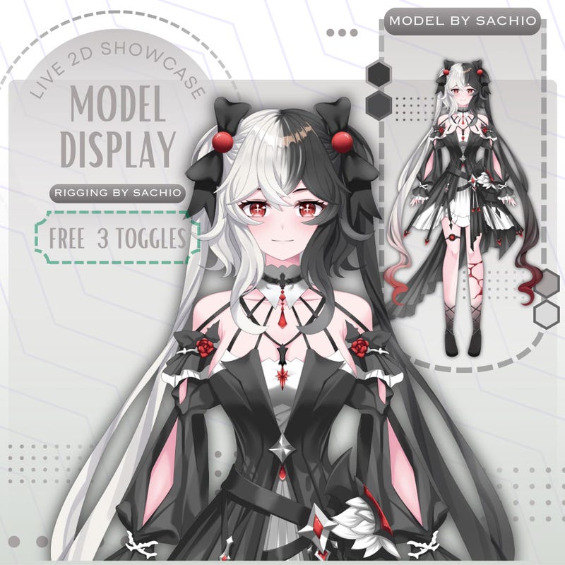 Vtuber Commission - Etsy