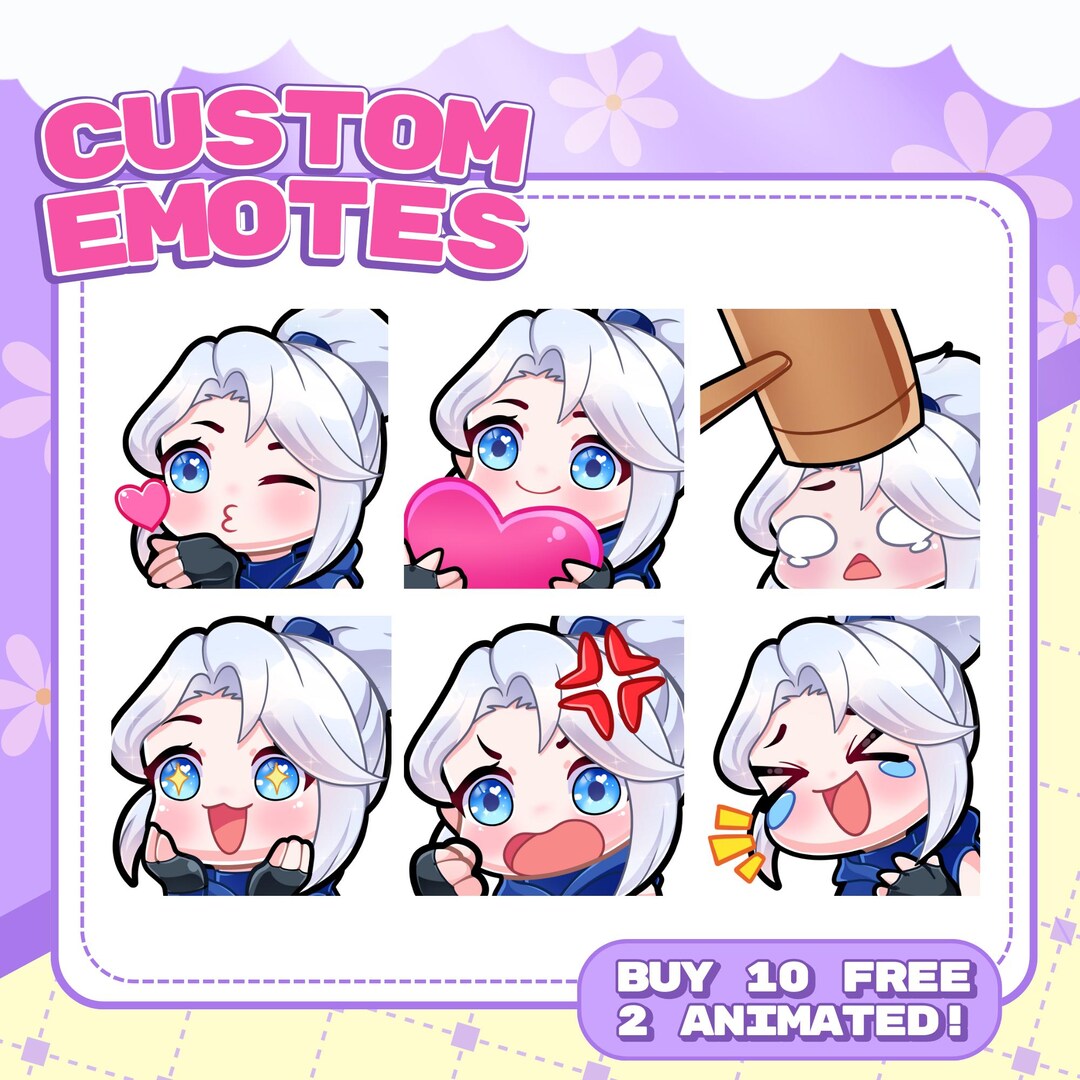Custom Twitch Emotes | Animated Emotes | Twitch Emote for Streamer ...