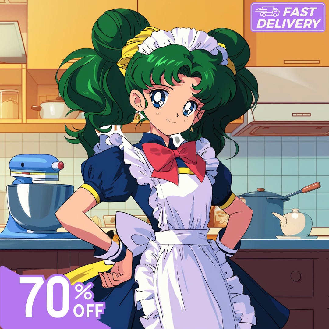 Custom 90s Anime Style, Retro Anime Portrait, Personalized Anime ...