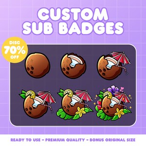 Custom Sub Badges | Sub Badges | Twitch Sub Badges | Twitch Bit Badges ...