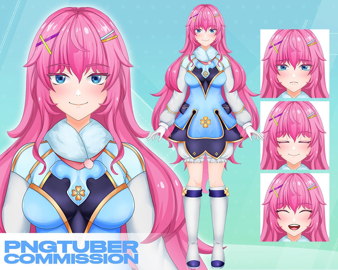 Modelo PNGTUBER o VTUBER personalizado para su modelo stream / - Etsy ...