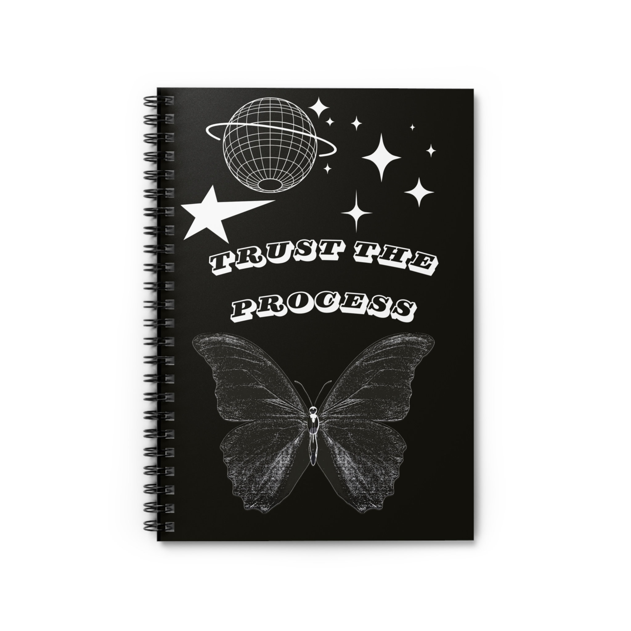 Y2k Aesthetic Spiral Notebook Ruled Line - Etsy