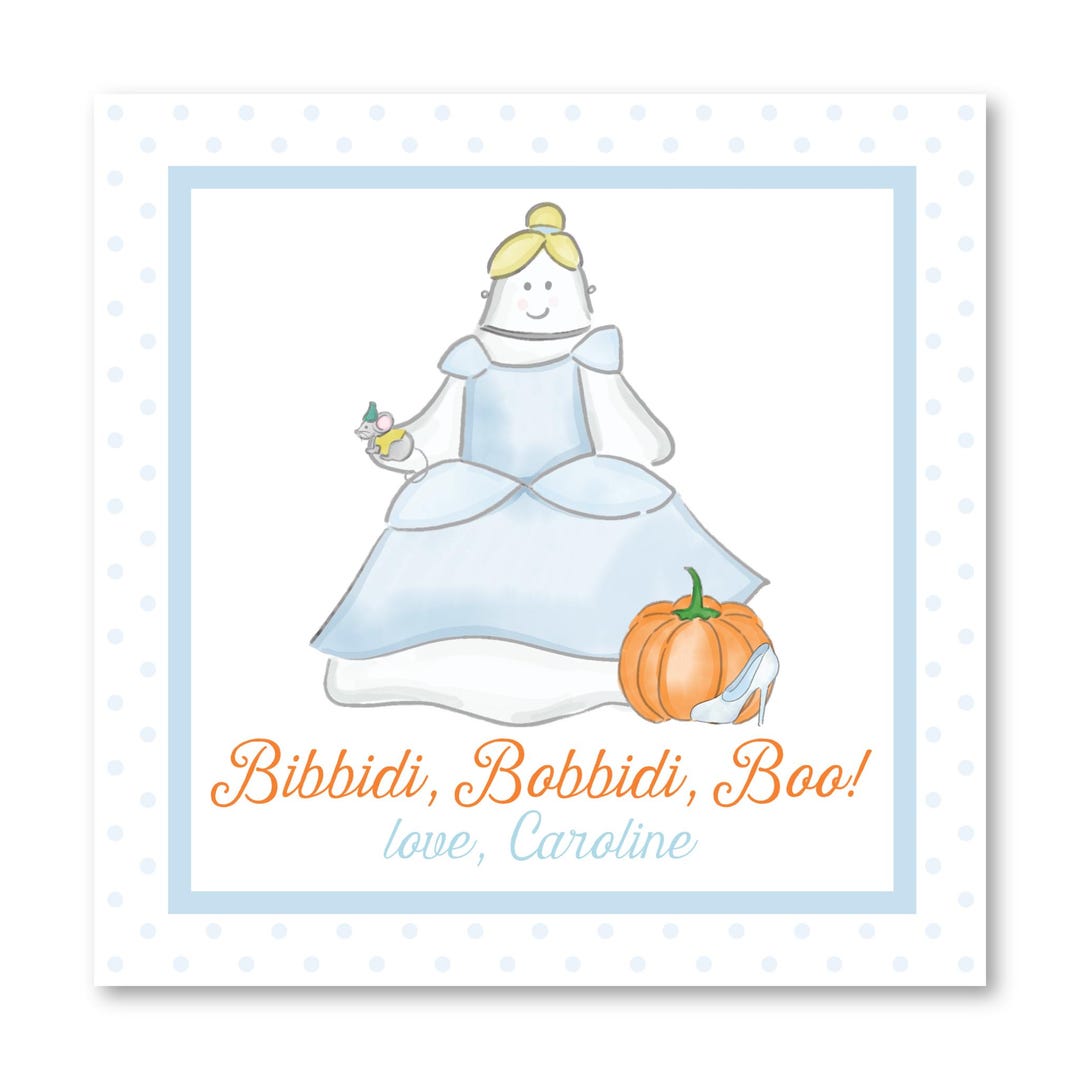 Bibbidi, Bobbidi, Boo Halloween Tags - Etsy
