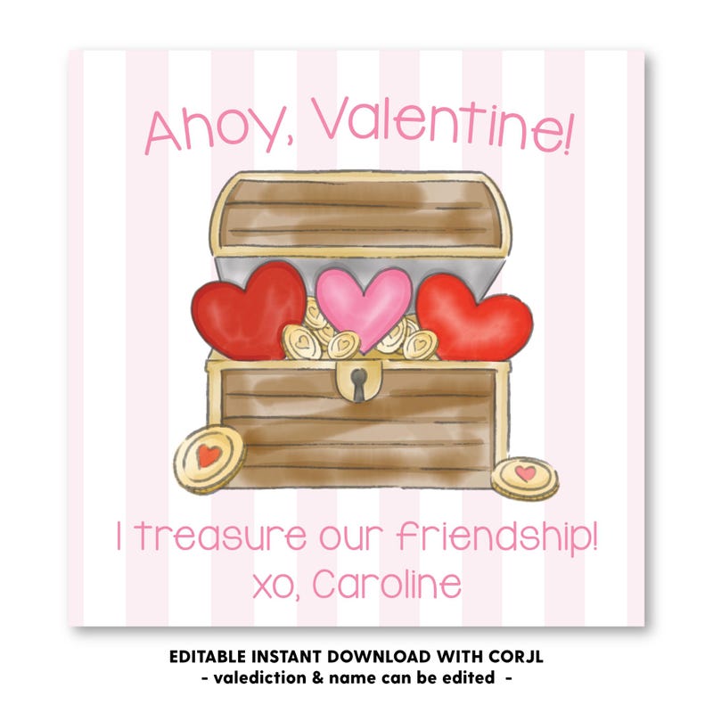 Pirates Booty Valentine - Etsy
