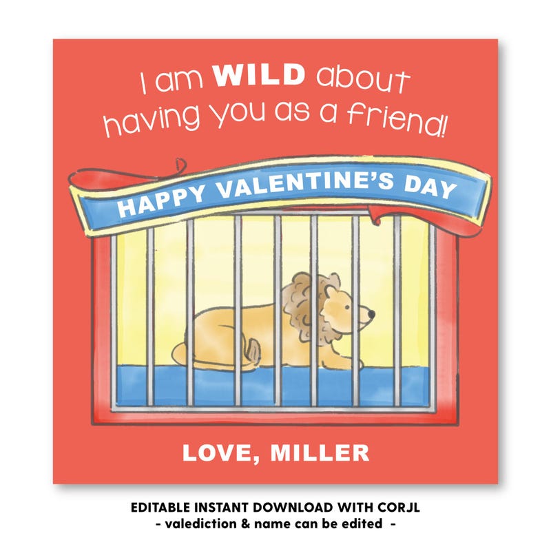 Animal Cracker Label - Etsy