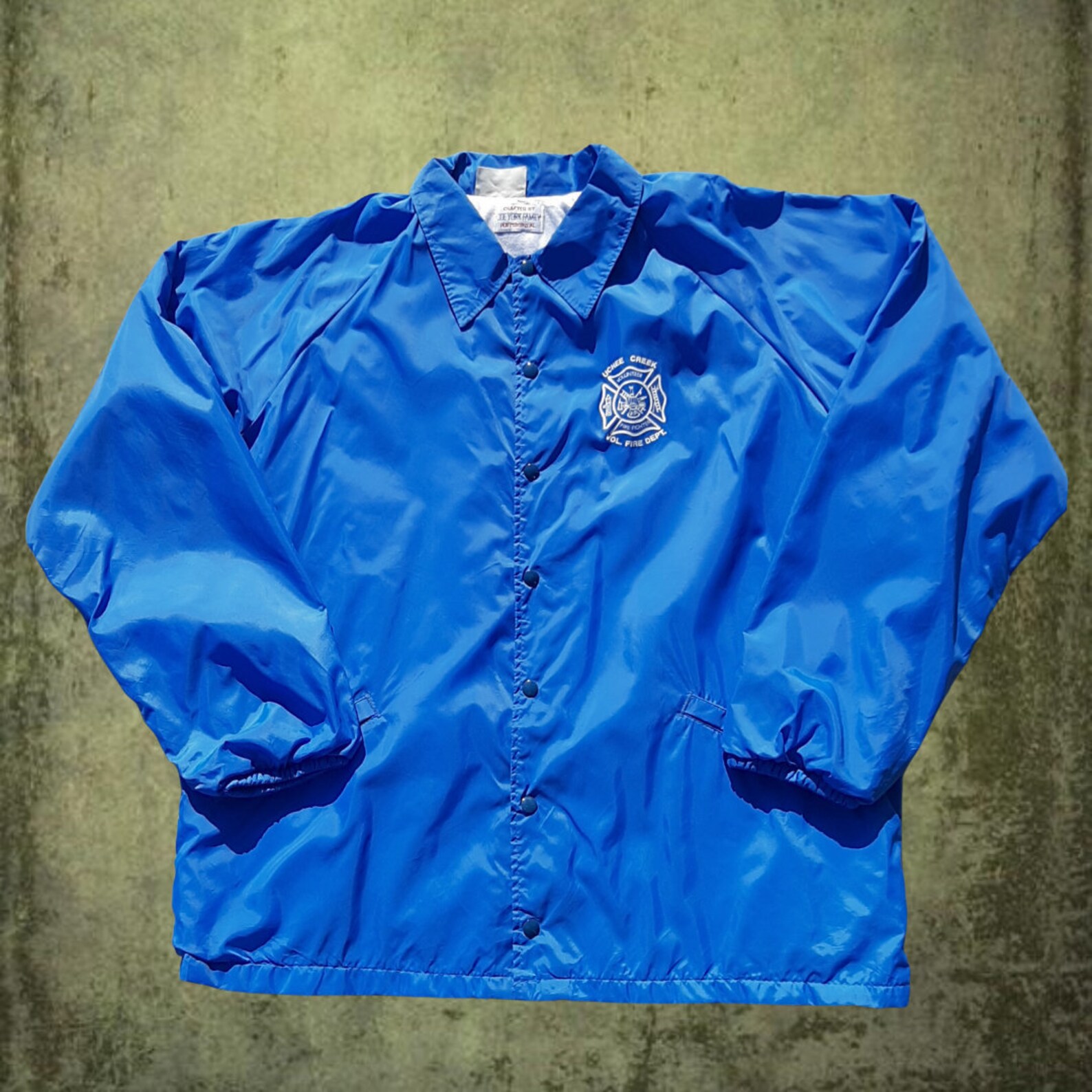 1980s Uchee Creek Vol. Fire Dept Jacket. XL. True Vintage, Eighties ...
