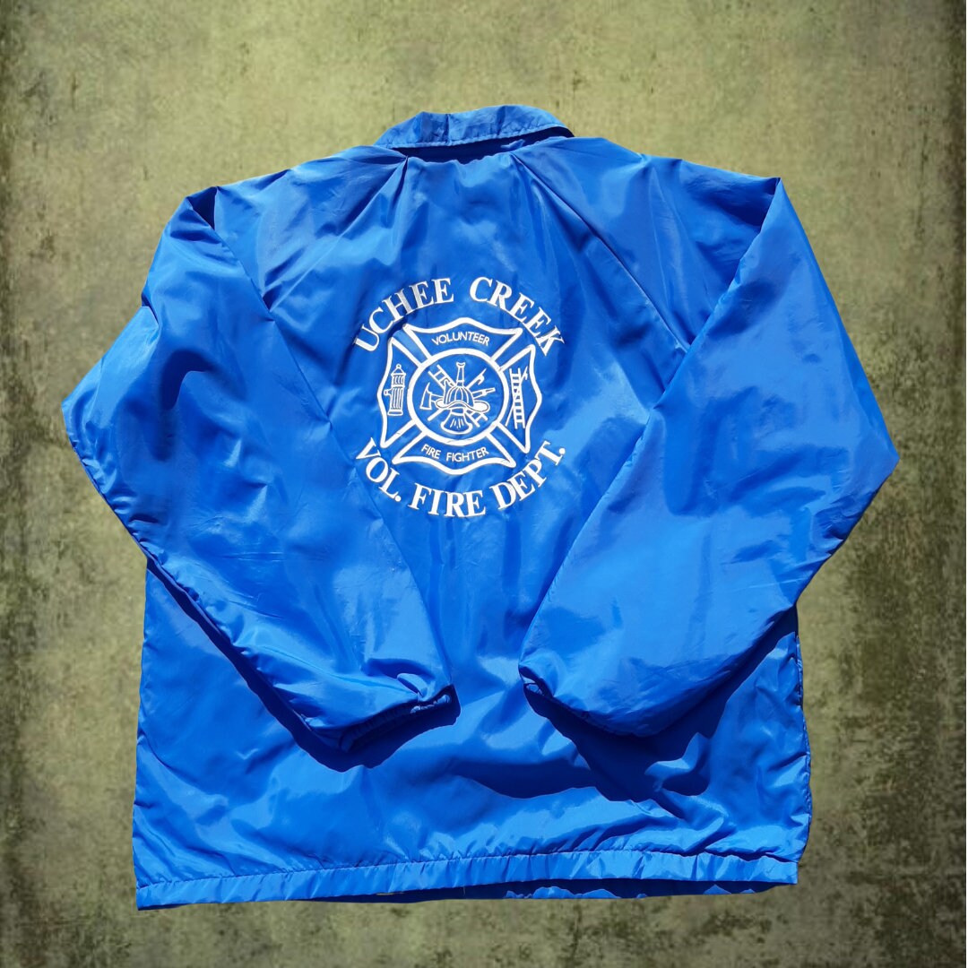 1980s Uchee Creek Vol. Fire Dept Jacket. XL. True Vintage, Eighties ...